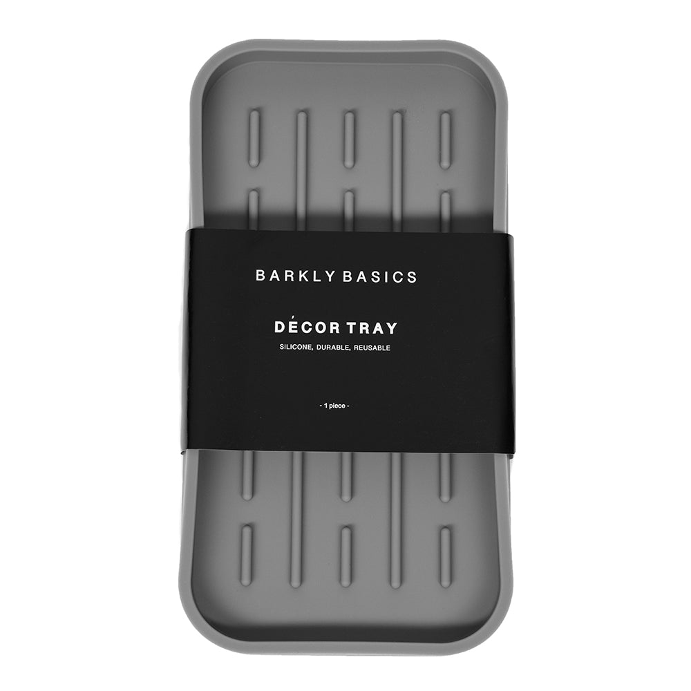 Grey Silicone Decor Tray – BARKLY BASICS