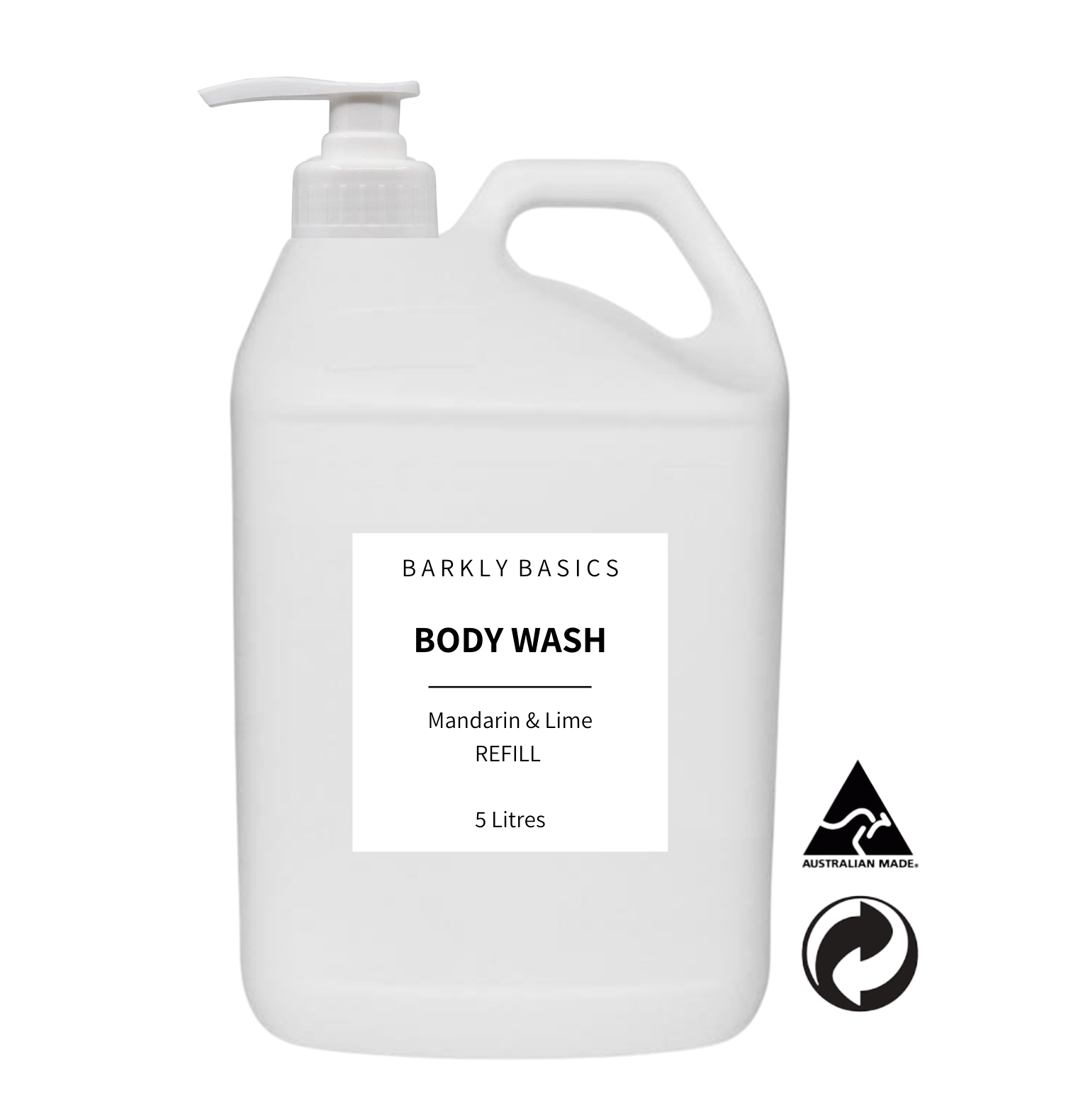 Value Bulk Body Wash - 5 Litres – BARKLY BASICS